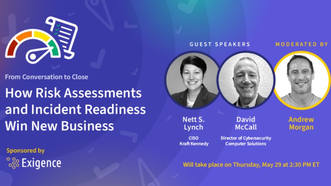 How Risk Assessments and Incident Readiness Win New Business - YouTube