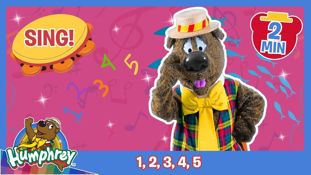 1 2 3 4 5 Song Fun Sing Along For Kids Educational Lyrics With