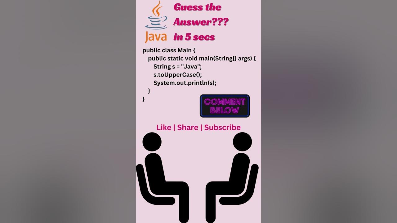 Why Doesn’t This Java Code Print 'JAVA'? #shorts #javadebugging - YouTube