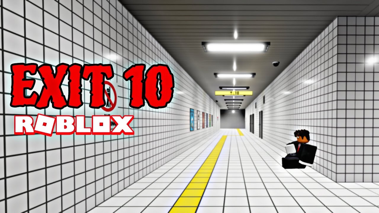 LORONG INI PENUH DENGAN ANOMALI ( EXIT 10 ) - ROBLOX - YouTube