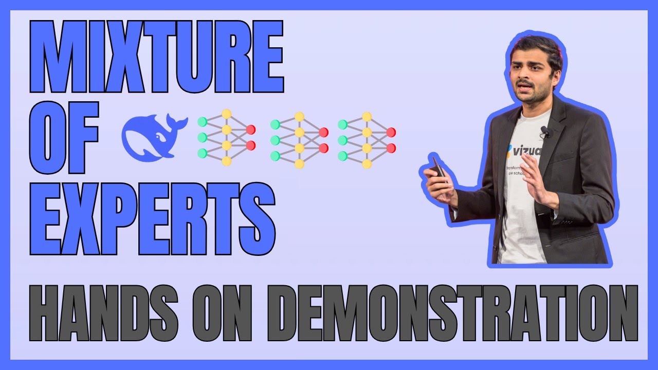 Mixture of Experts Hands on Demonstration | Visual Explanation - YouTube