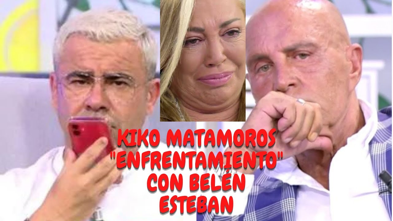 😳 KIKO MATAMOROS "ENFRENTAMIENTO" CON BELÉN ESTEBAN QUE ACABA LLORANDO ...