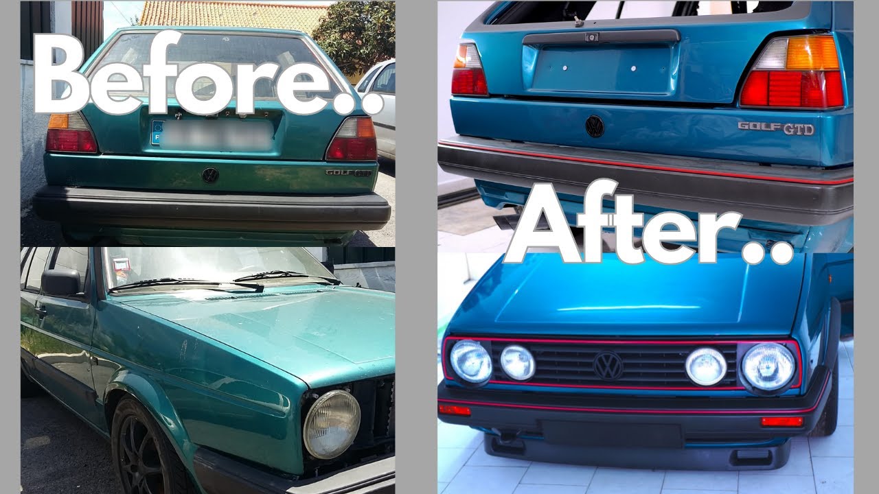 Build Golf mk2 GTD TDI in 10 mins - YouTube
