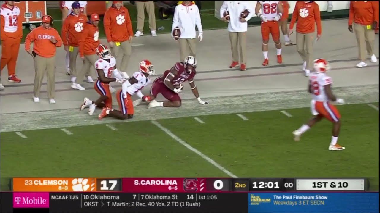 2021 USC vs Clemson - EJ Jenkins 30 Yd Reception - YouTube