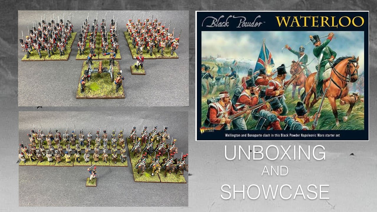 Waterloo 2 Player Starter Unboxing and Showcase - YouTube