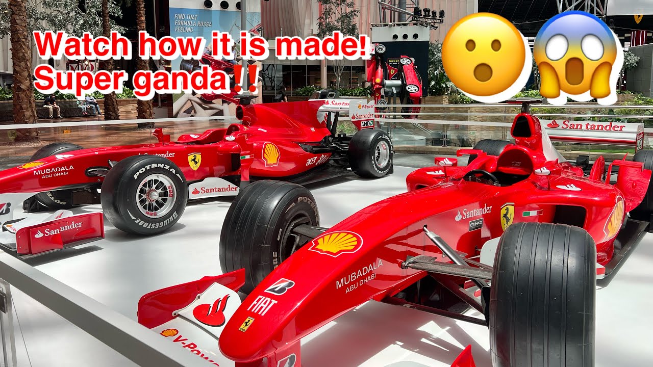 The making of a ferrari! Assembly Line - YouTube