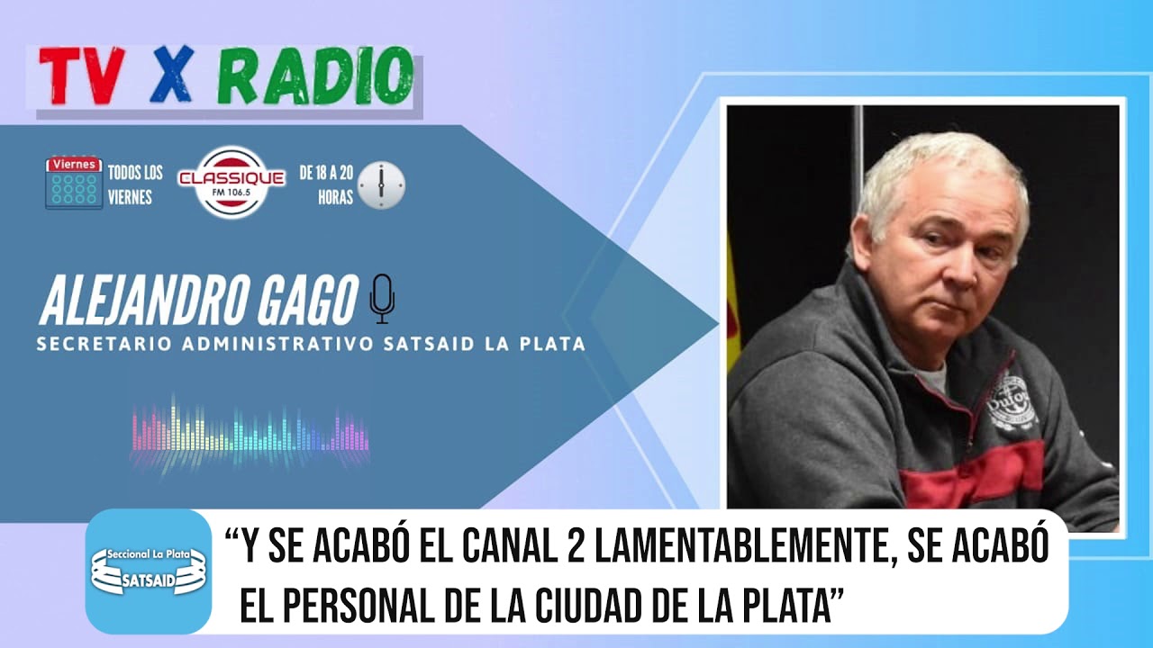 📺TV X RADIO📻⁣ #Entrevista a Alejandro Gago, Sec. Administrativo de # ...