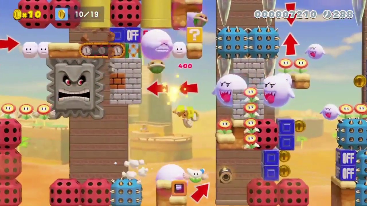 [SMM2] - First Clear on an Insane 3D World Level - YouTube