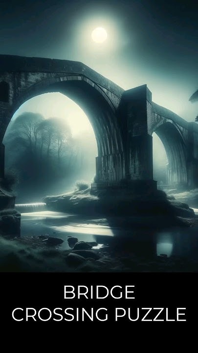 What is the bridge crossing puzzle? #maths #mathstricks #interestingmath #puzzle - YouTube