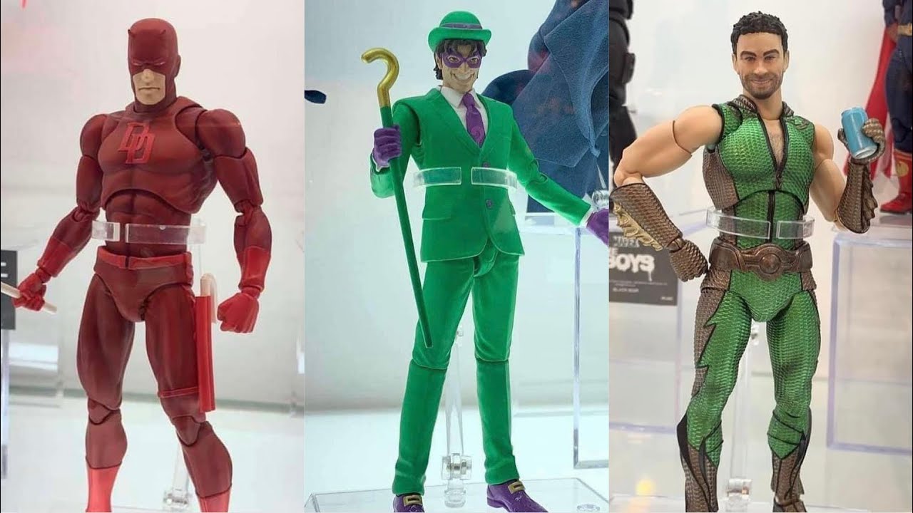 New Medicom Toy Exhibition 2023 MAFEX Reveals (Marvel, DC & The Boys ...