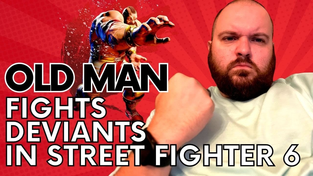 Old man fights deviants in Street Fighter 6 - YouTube