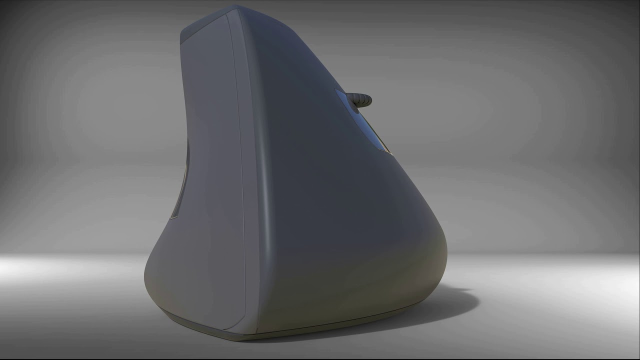 3D printed vertical mouse - YouTube