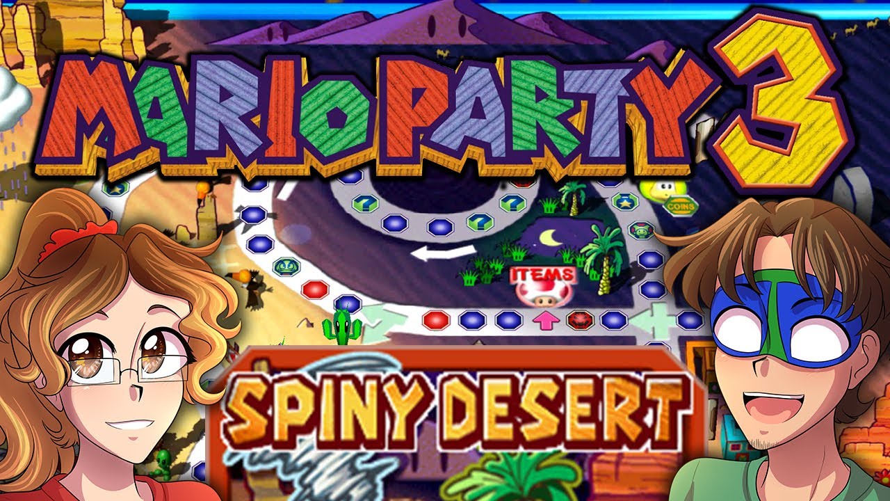 SPINY DESERT - Mario Party 3 (Mario Party Monday) - YouTube