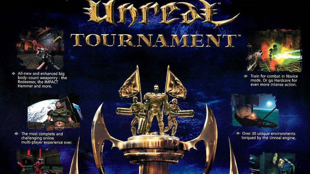 Unreal Tournament/Анрил Торнамент/Full Game/1440p, 60 fps - YouTube