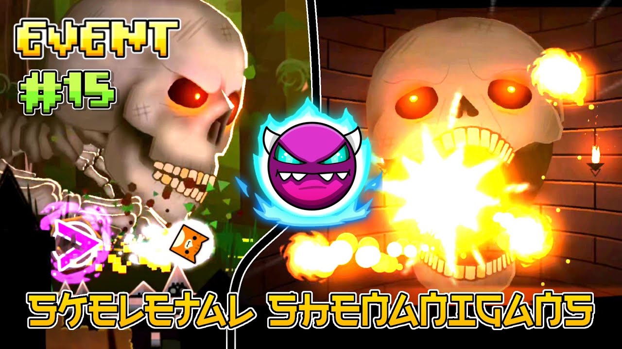 [15TH EVENT LVL] "Skeletal Shenanigans" by YoReid (Demon) | Geometry ...
