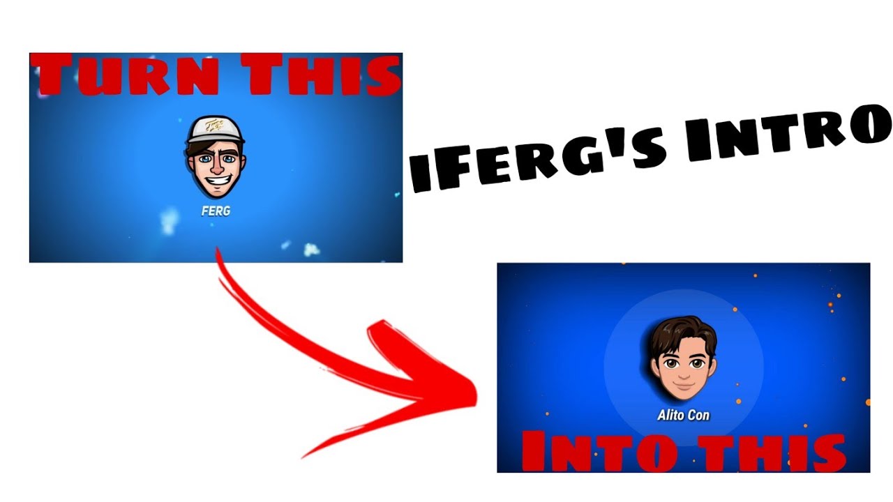I Made my intro like iFerg's Intro - YouTube