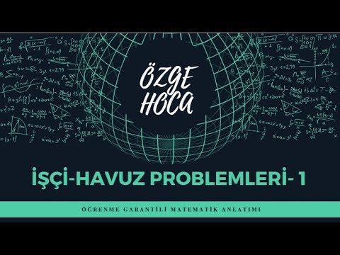 İŞÇİ-HAVUZ PROBLEMLERİ 1 #TYT #YKS #9.SINIF