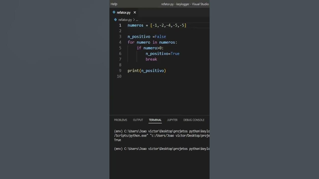Melhorando um Código python #shorts - YouTube