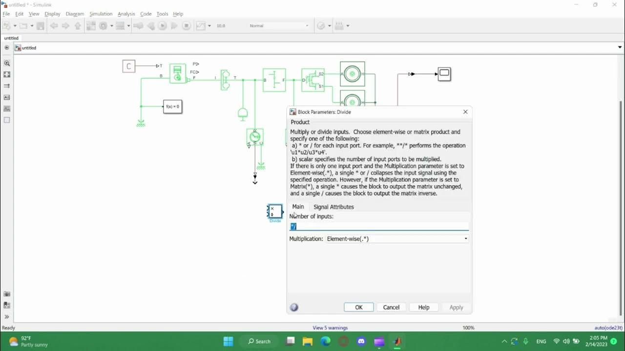 Hướng dẫn tạo bộ đếm số cho hộp số 4 cấp và điều khiển bằng Stateflow trong Matlab Simulink ...