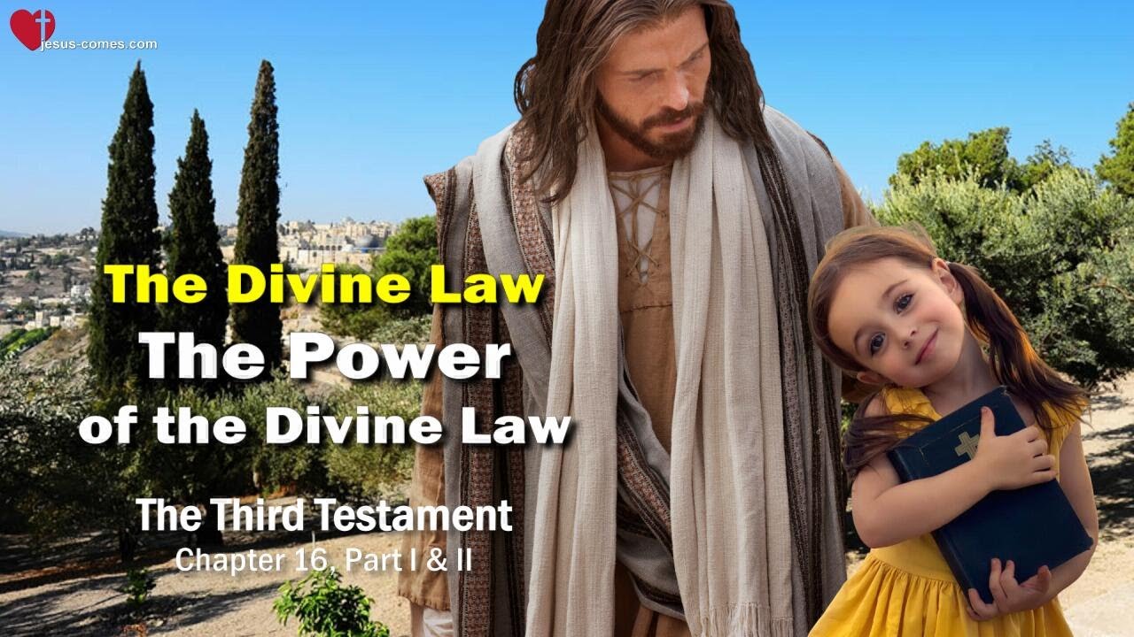 The Divine Law is Love... Jesus explains ️ Power of the Divine Law ...