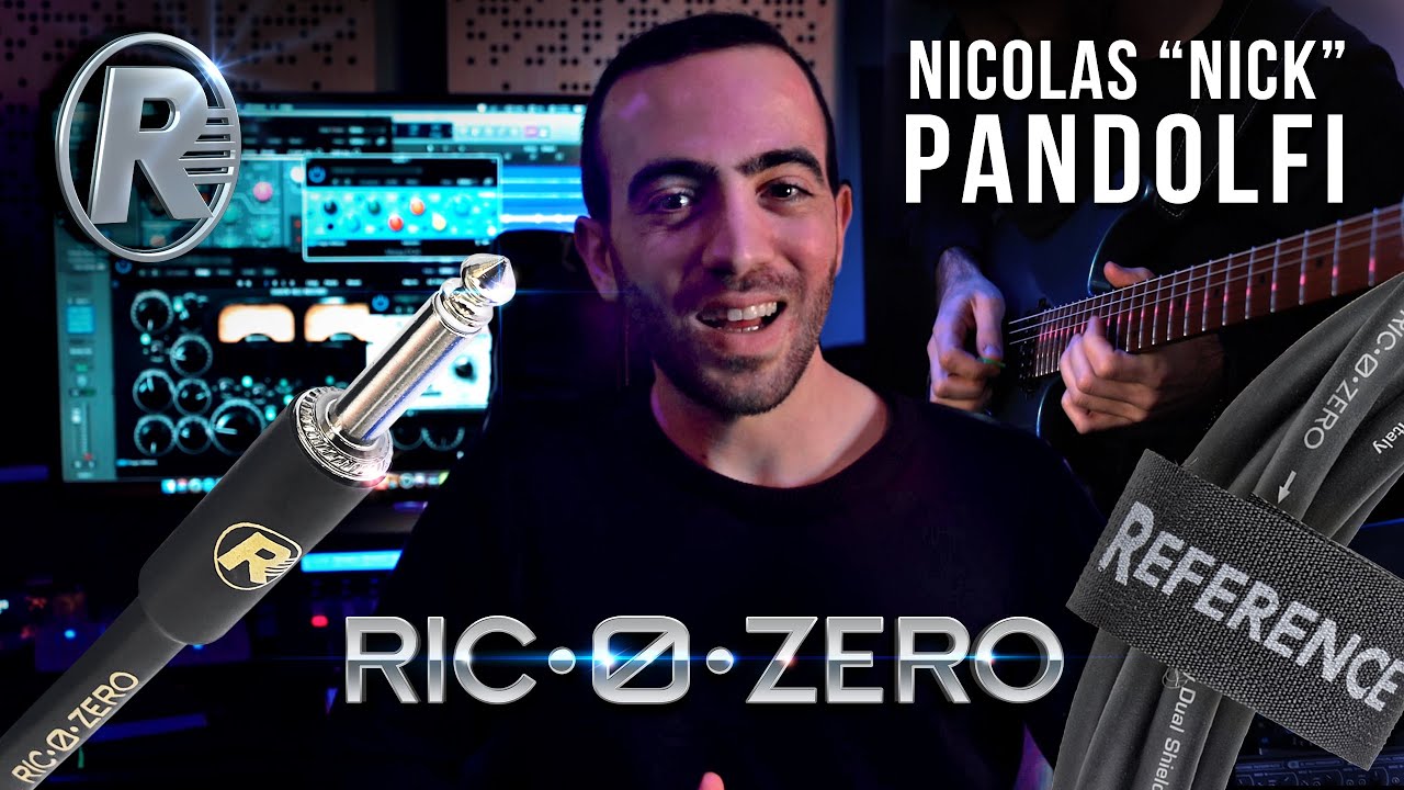 Nicolas "Nick" Pandolfi // Reference® RIC-0-ZERO guitar cable // 4K ...