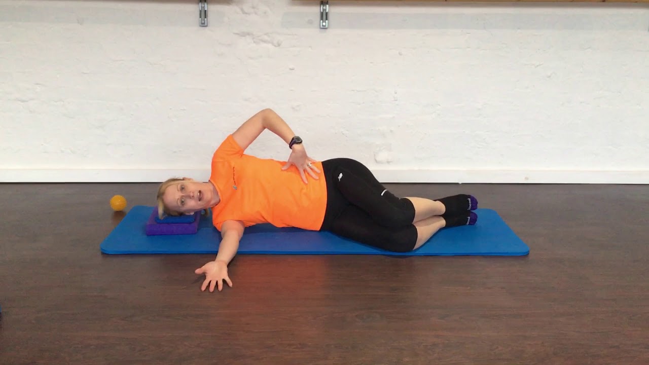 Pilates Exercise for Mobilising Your Spine - YouTube