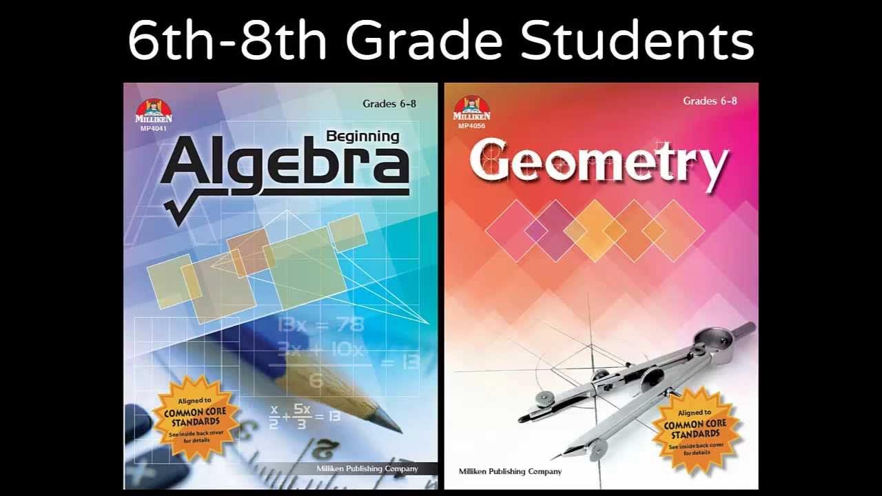 Algebra & Geometry Series-Common Core Aligned! - YouTube