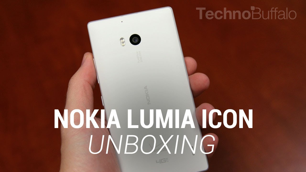 Nokia Lumia Icon Unboxing - YouTube