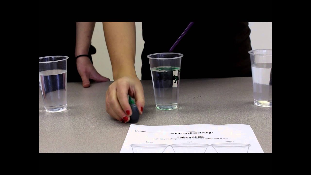 Dissolution Experiment - YouTube