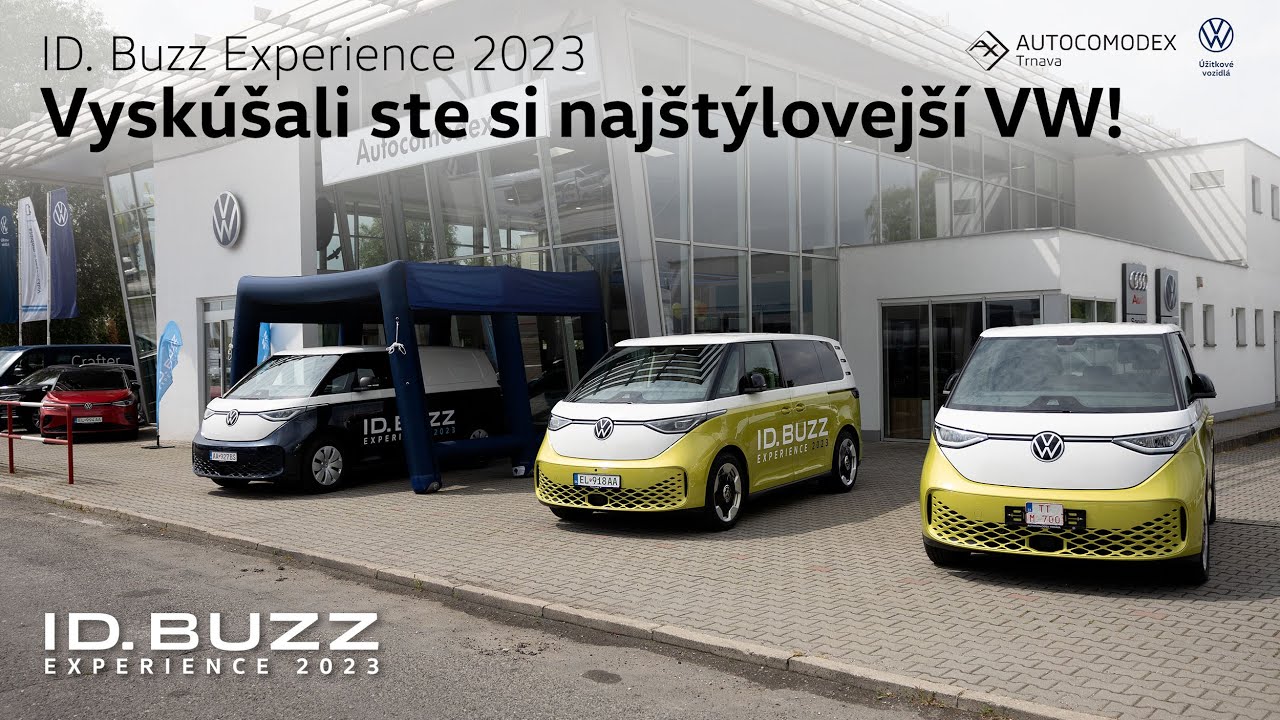ID. Buzz Experience 2023 | Vyskúšali ste si NAJŠTÝLOVEJŠÍ VW súčasnosti ...