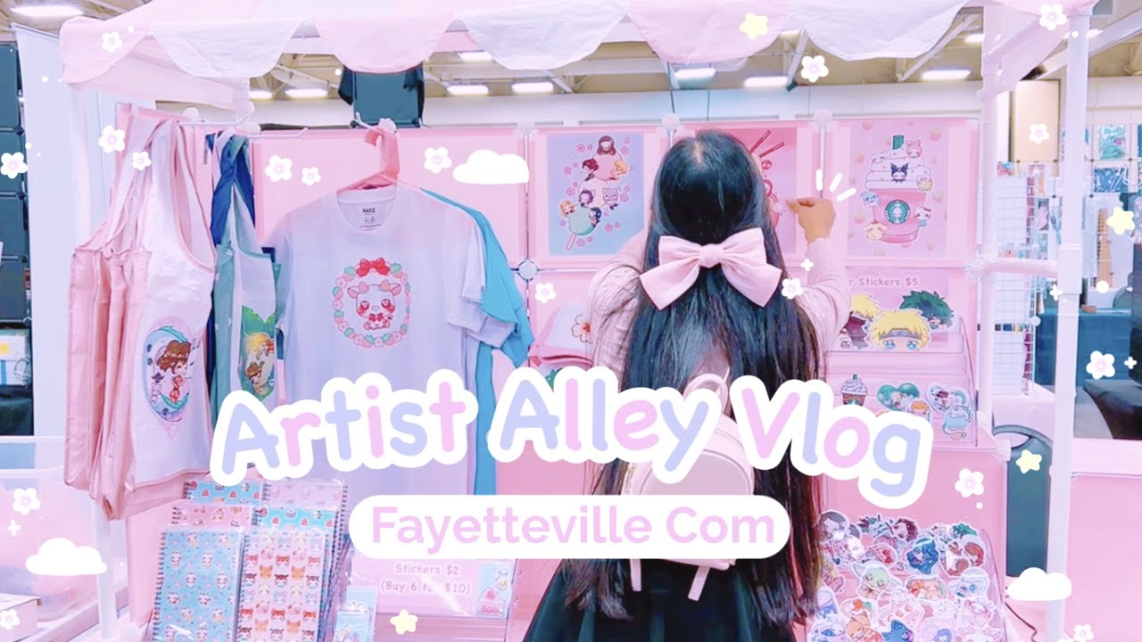 Artist Alley Vlog 24: Fayetteville Comicon 2022 - YouTube