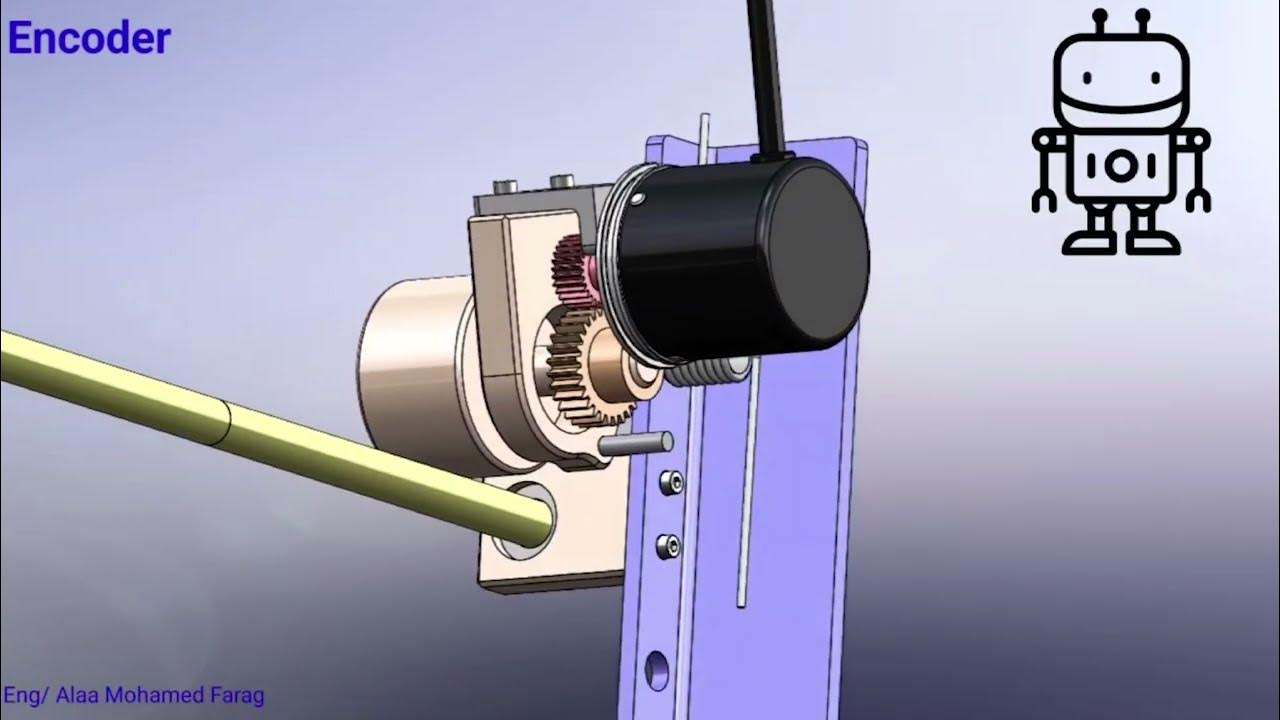 إزاي الإنكودر بيشتغل؟ وبيتكون من إيه؟ | HOW DOES ENCODER WORK? - animated - YouTube