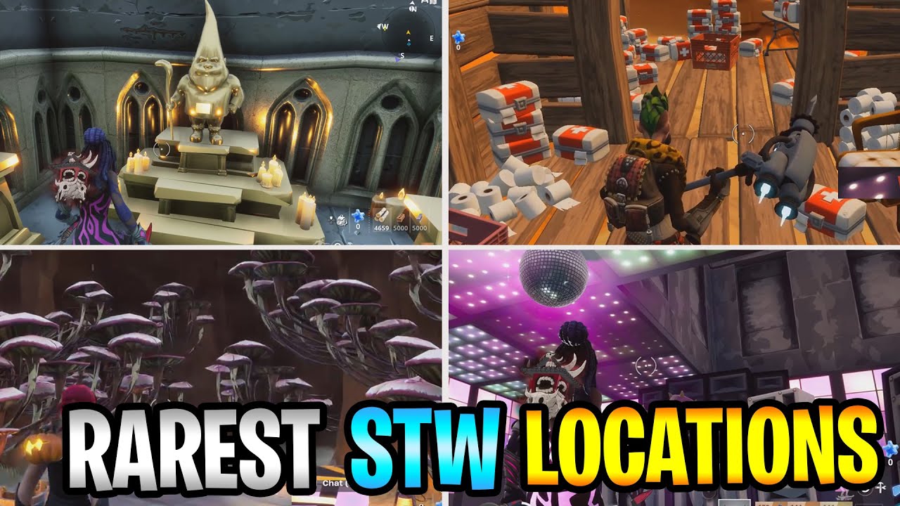 Rarest Save The World Locations And Hidden Secret Rooms - YouTube