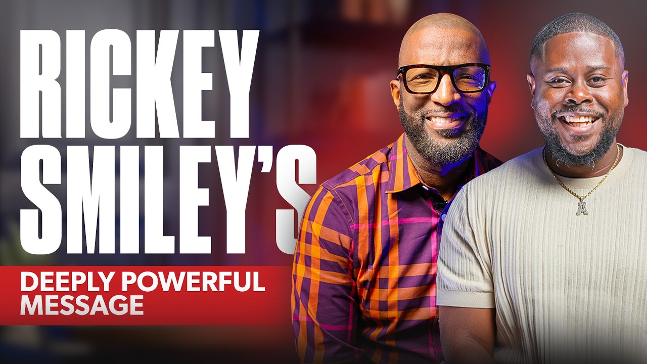Rickey Smiley's Powerful Message to This Generation - YouTube