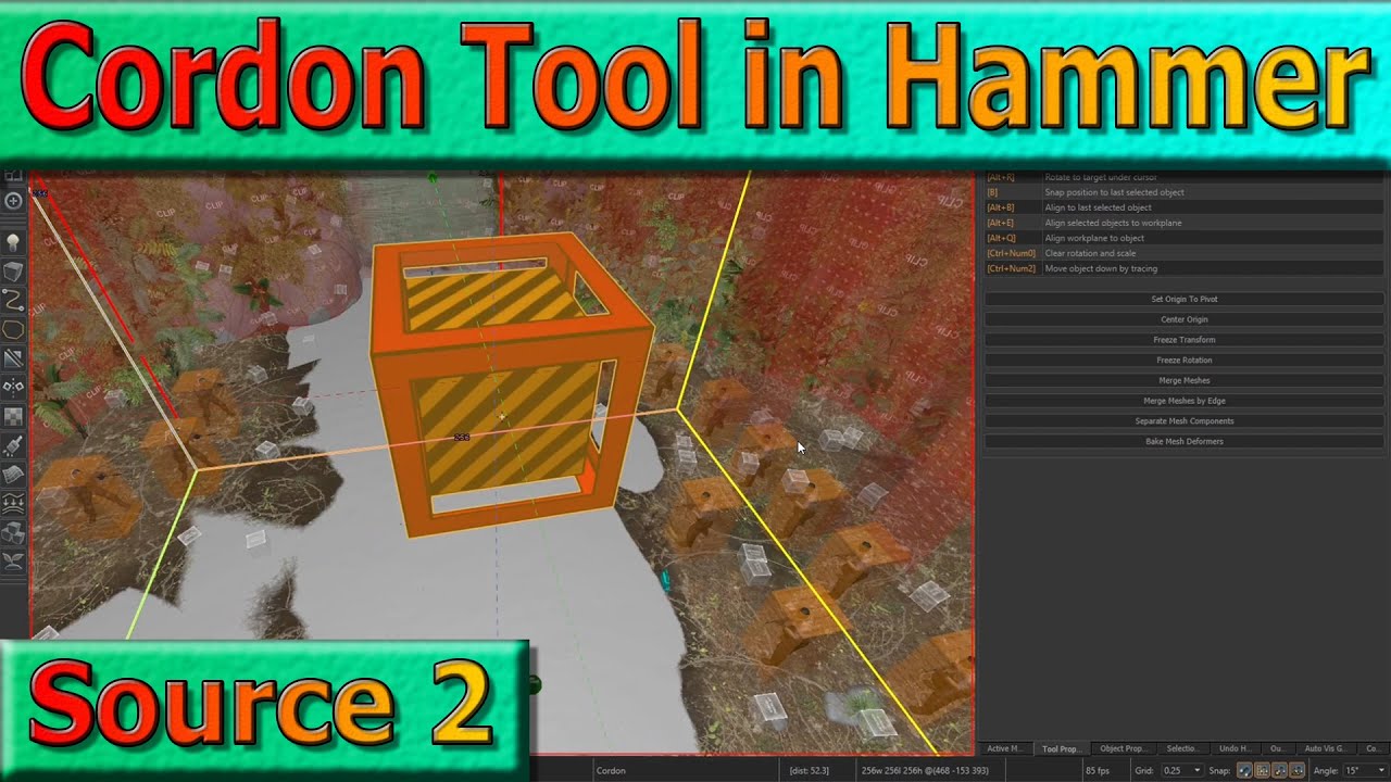 How to use the Cordon Tool, Counter-Strike 2, Source 2 guide, CS2 Hammer Tutorial. - YouTube