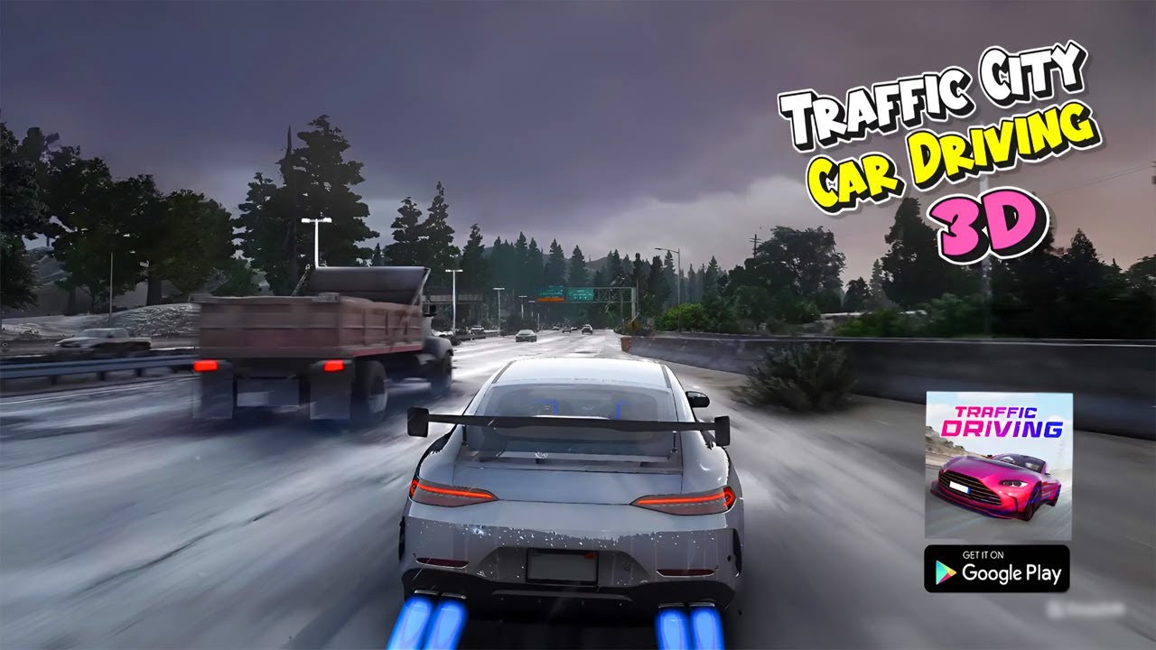 Traffic City Car Driving Gameplay Android 🚗💥 Drive Through Chaos - YouTube
