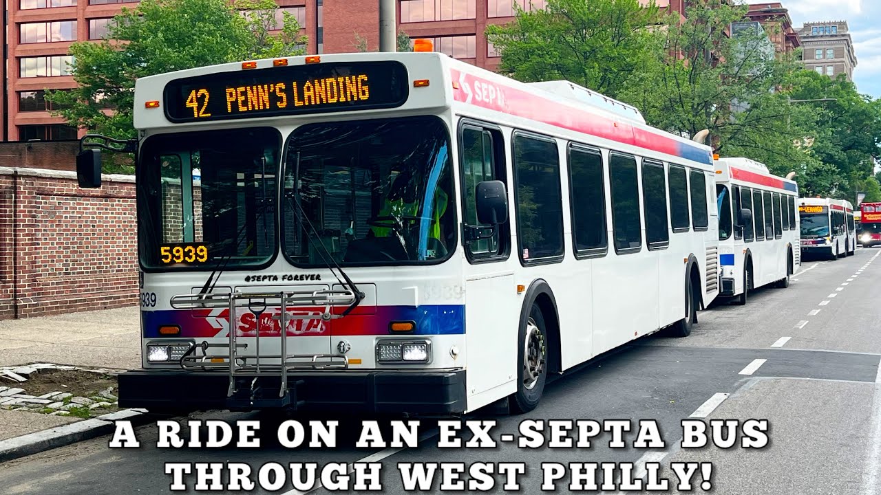 Front Window Action | Onboard Ex-SEPTA D40LF #5939 Through West ...