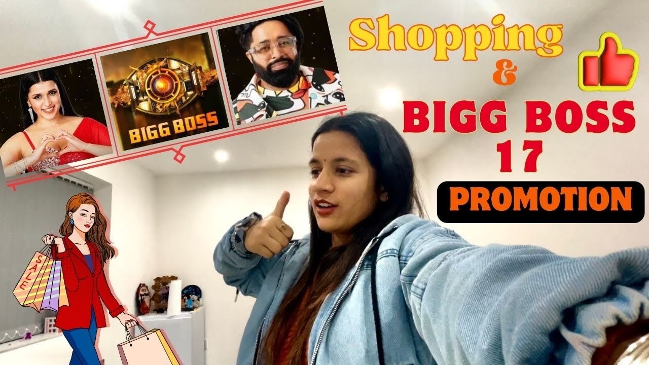 Bigg Boss 17 Fav♥️ contestant || Shopping ke sath promotion bhi | # ...