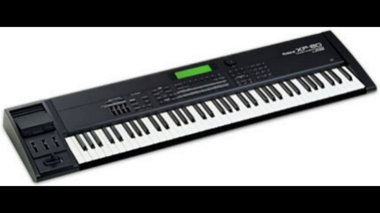 SR-JV80 vintage roland xp-80 synthesizer Workstation - YouTube