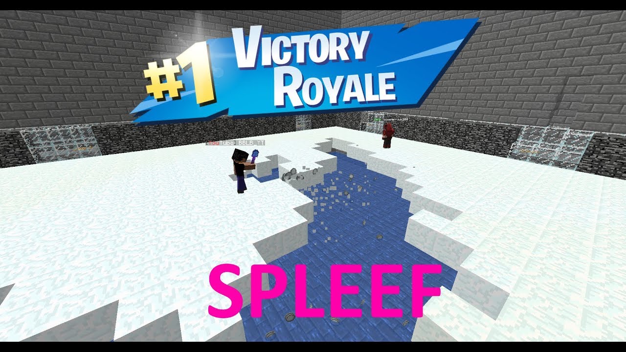 MINECRAFT Spleef BATTLE ROYALE!!! - YouTube