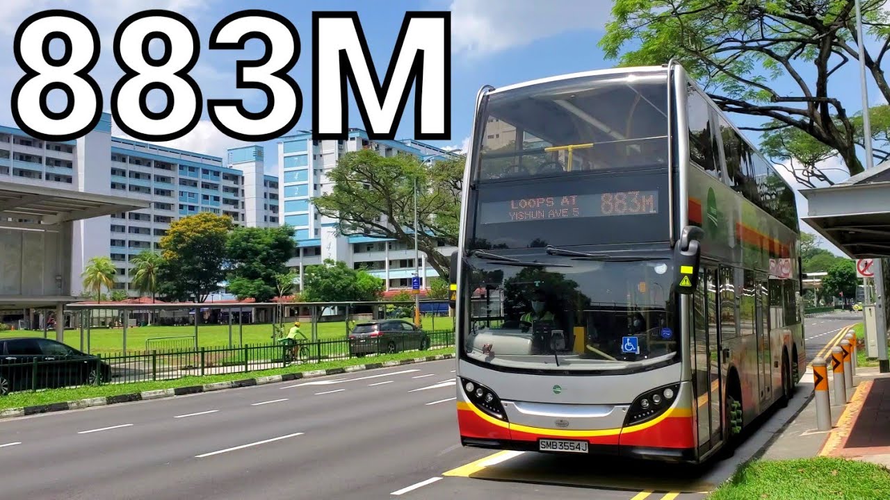 Tower Transit Bus Service 883M [Alexander Dennis Enviro500 (Batch 1 ...