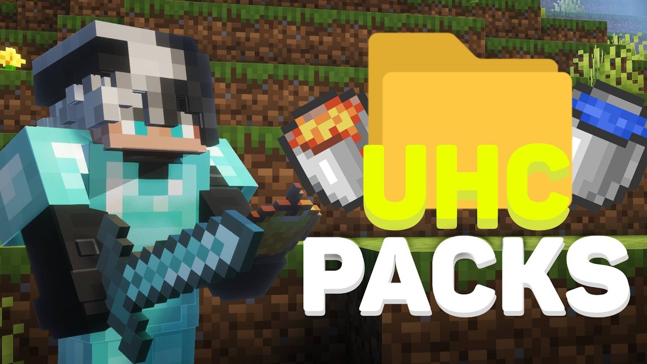 Top 5 BEST UHC Texture Packs For 1.21|| fps boost - YouTube