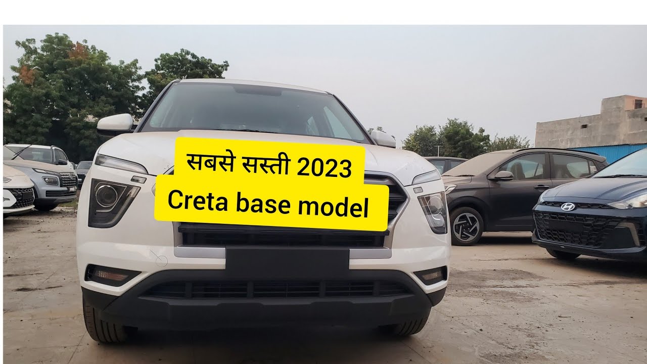 Hyundai creta base model 2023 petrol Full Details -Price and Features # ...