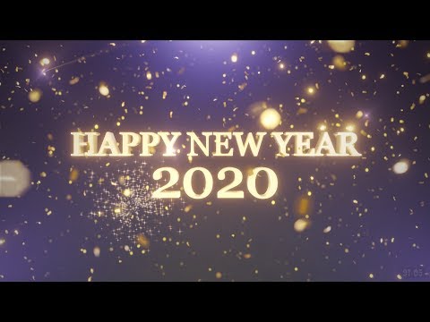 HAPPY NEW YEAR - 2020 - Countdown with fireworks