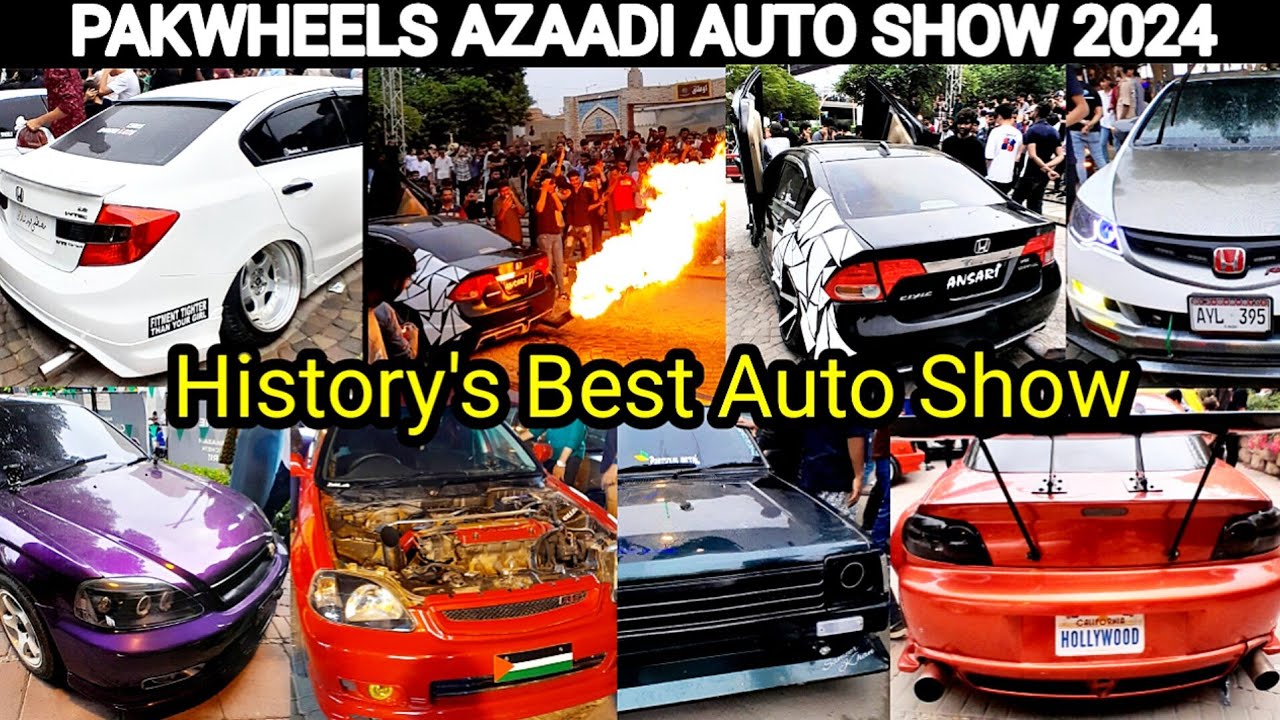 Pakwheels Azaadi AutoShow Karachi 2024 | Pakwheels Auto Show Karachi ...