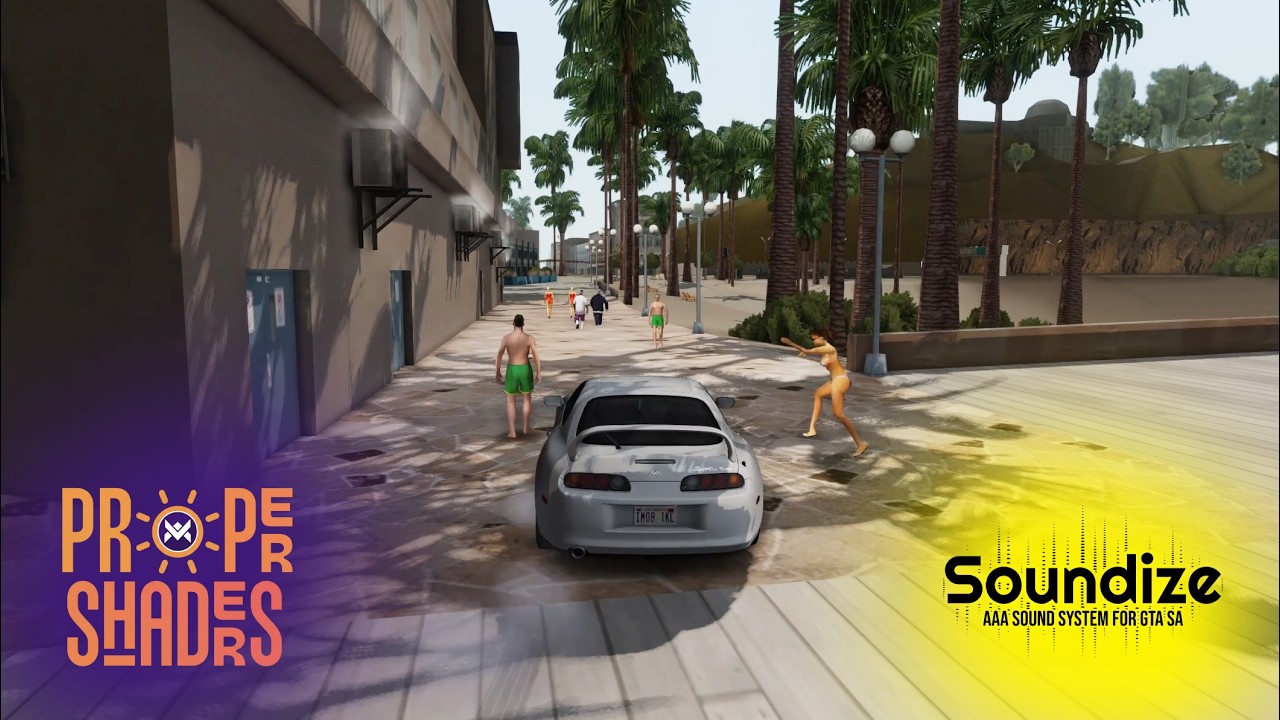 [GTA SA] Soundize + Proper Shaders 04-26 (Abril) + (novos gráficos HD ...