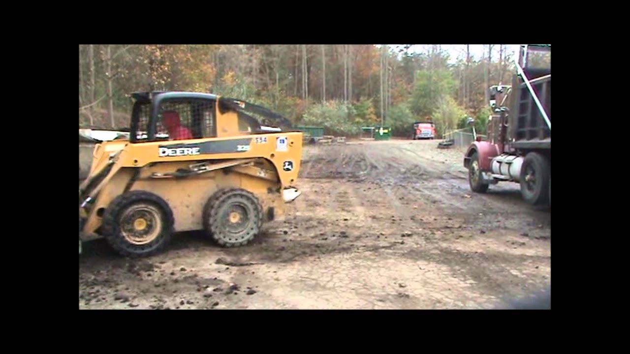 Delivering Load of Manure/compost Mix - YouTube