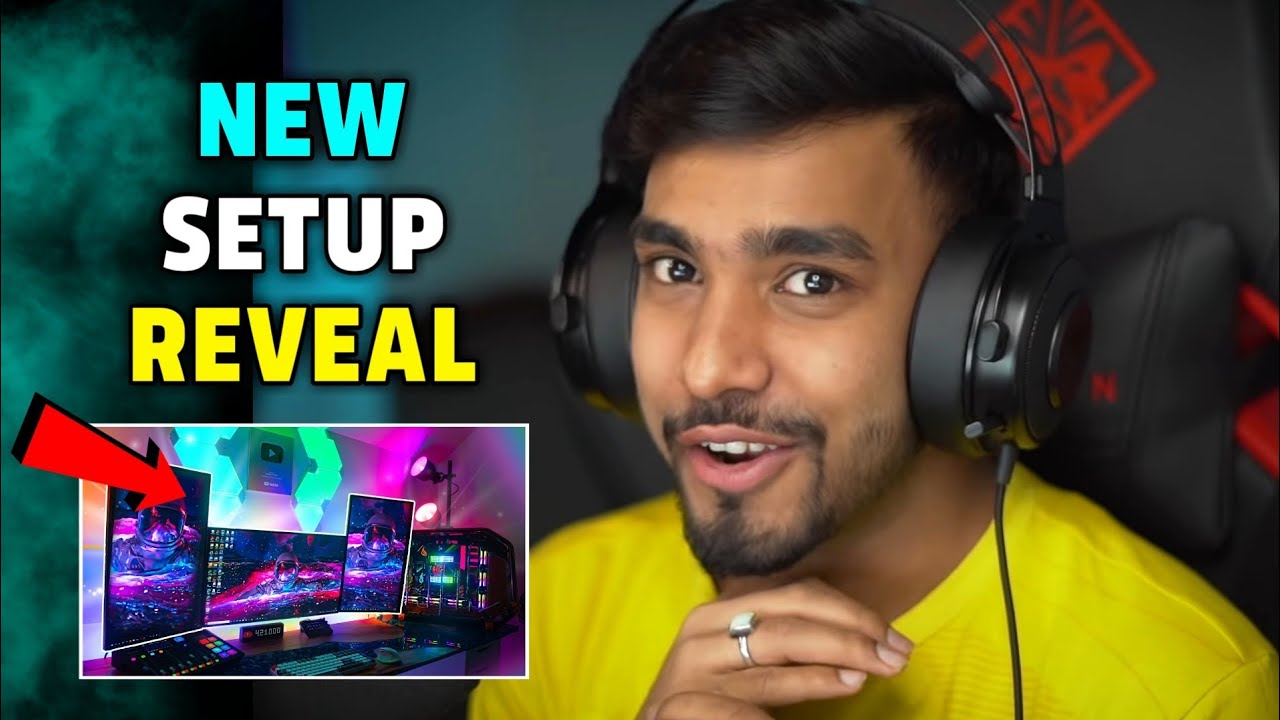 TECHNO GAMERZ REVEALING NEW SETUP | TECHNO GAMERZ | UJJWAL GAMER - YouTube