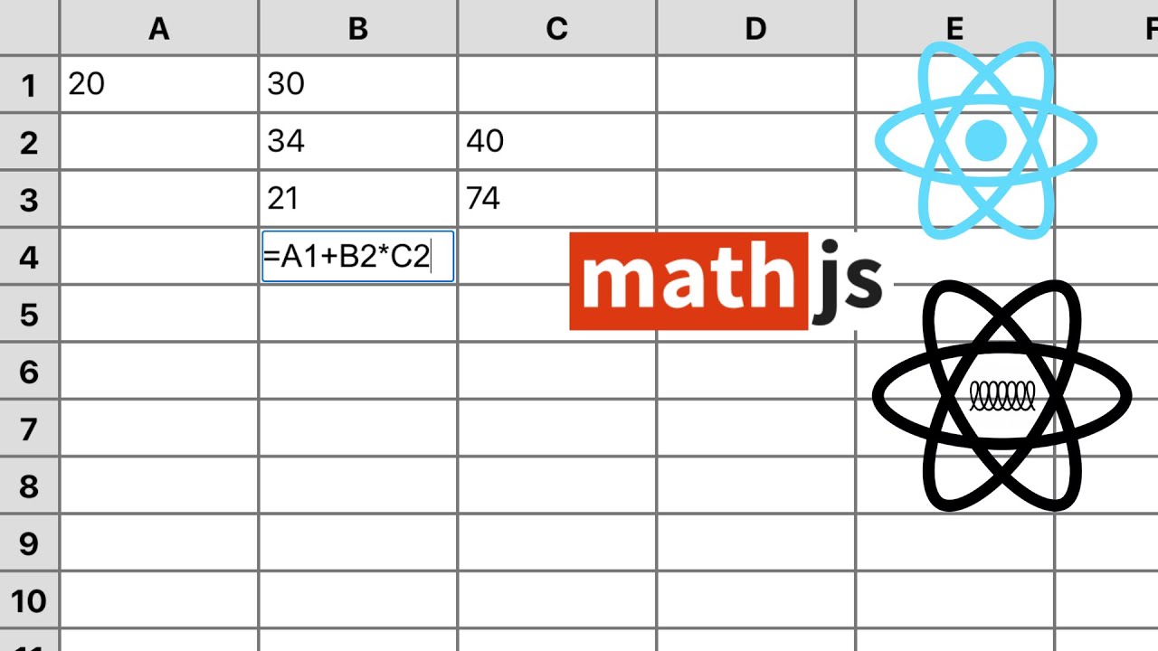 Using RecoilJs, React and Mathjs to build Google Sheets clone - YouTube