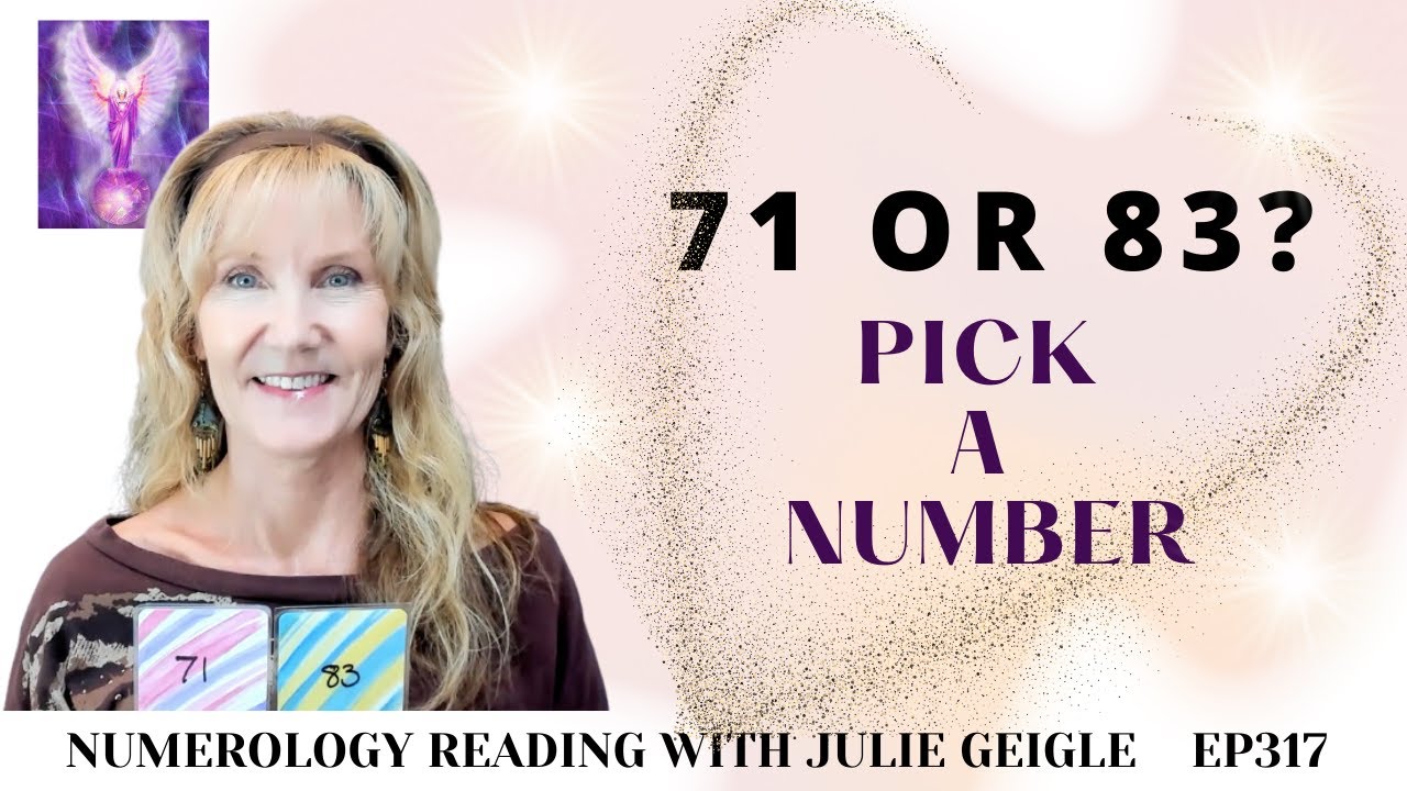 Pick a Number 71 or 83 Angel Number Meanings Ep317 #Metatron #Angel ...